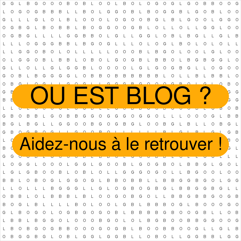 Où est BLOG